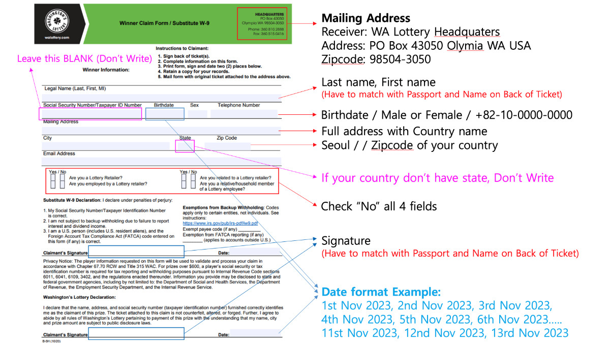 PowerBall Won, Claim and Get His Prize Story of GGLotto Customer